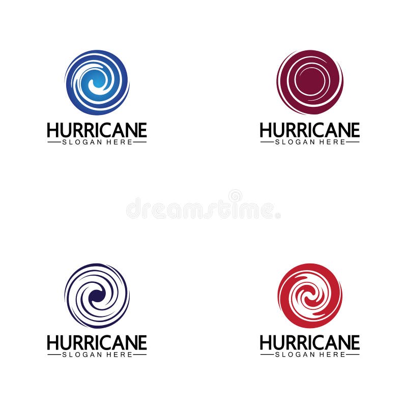 Hurricane Logo Symbol Icon Illustration Vector Stock Vector ...