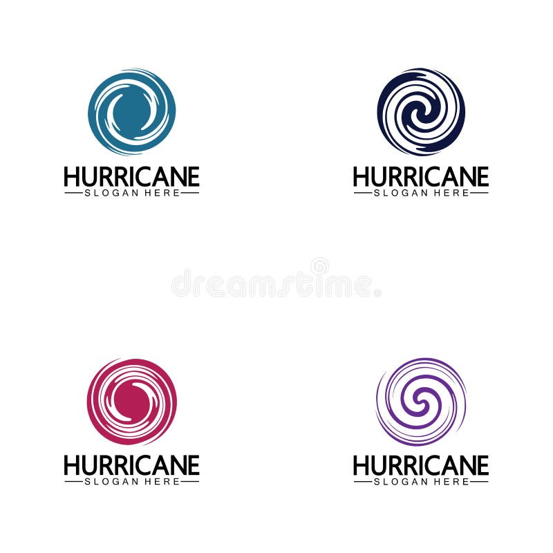 Hurricane Logo Symbol Icon Illustration Vector Stock Vector ...