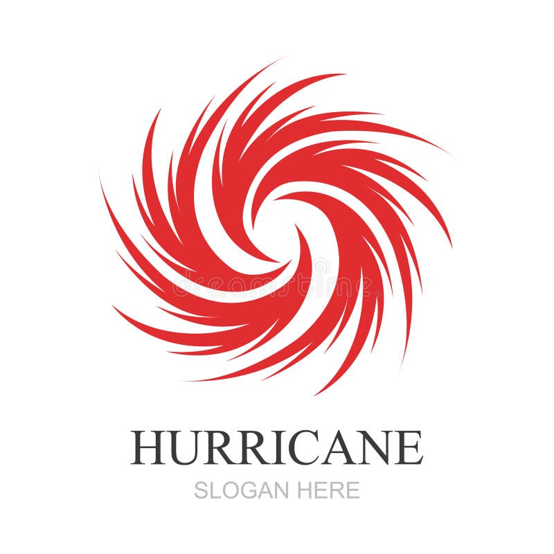 Hurricane Logo Symbol Icon Illustration Vector Company Stock Vector ...