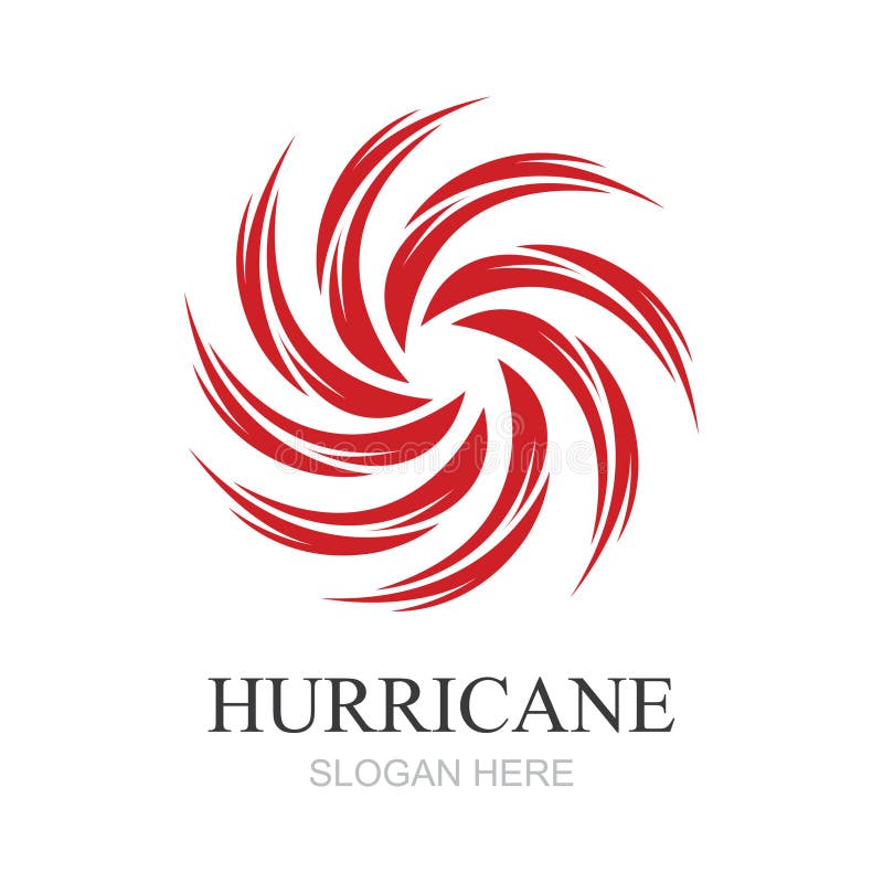 Hurricane Logo Symbol Icon Illustration Vector Company Stock Vector ...