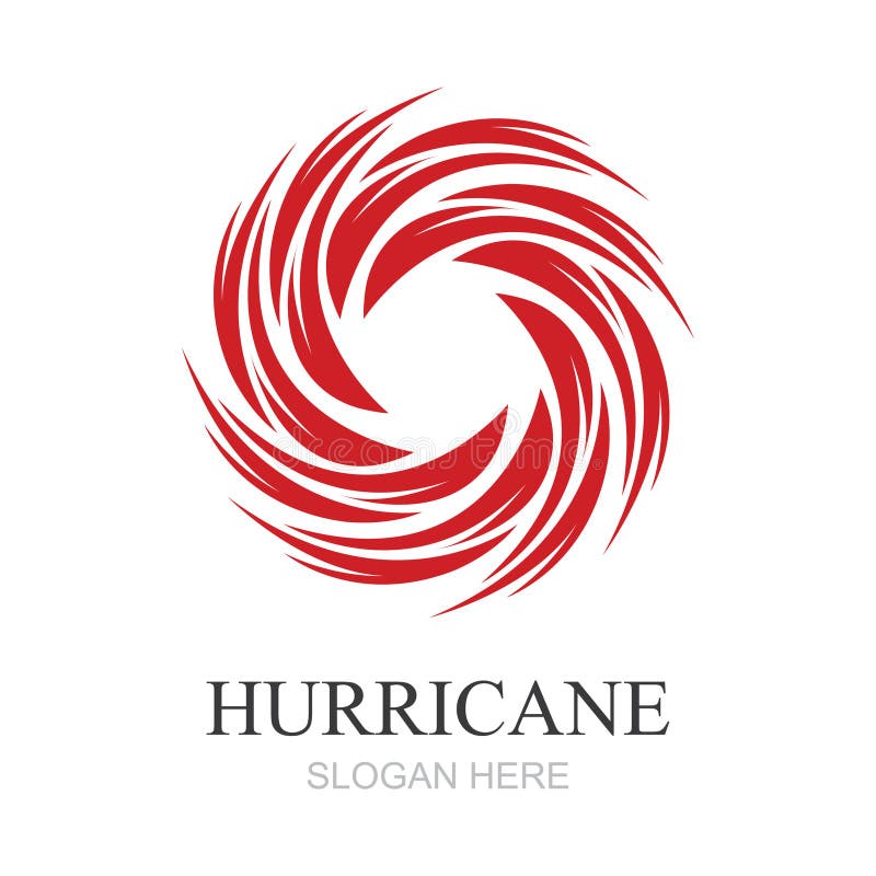 Hurricane Logo Symbol Icon Illustration Vector Company Stock Vector ...