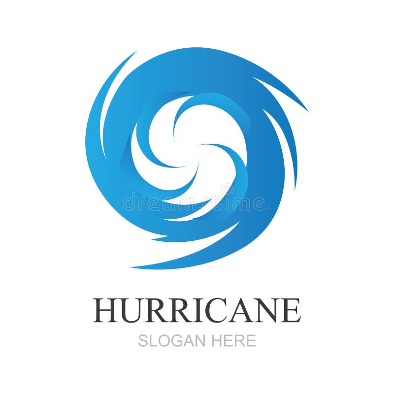 Hurricane Logo Symbol Icon Illustration Vector Company Stock Vector ...