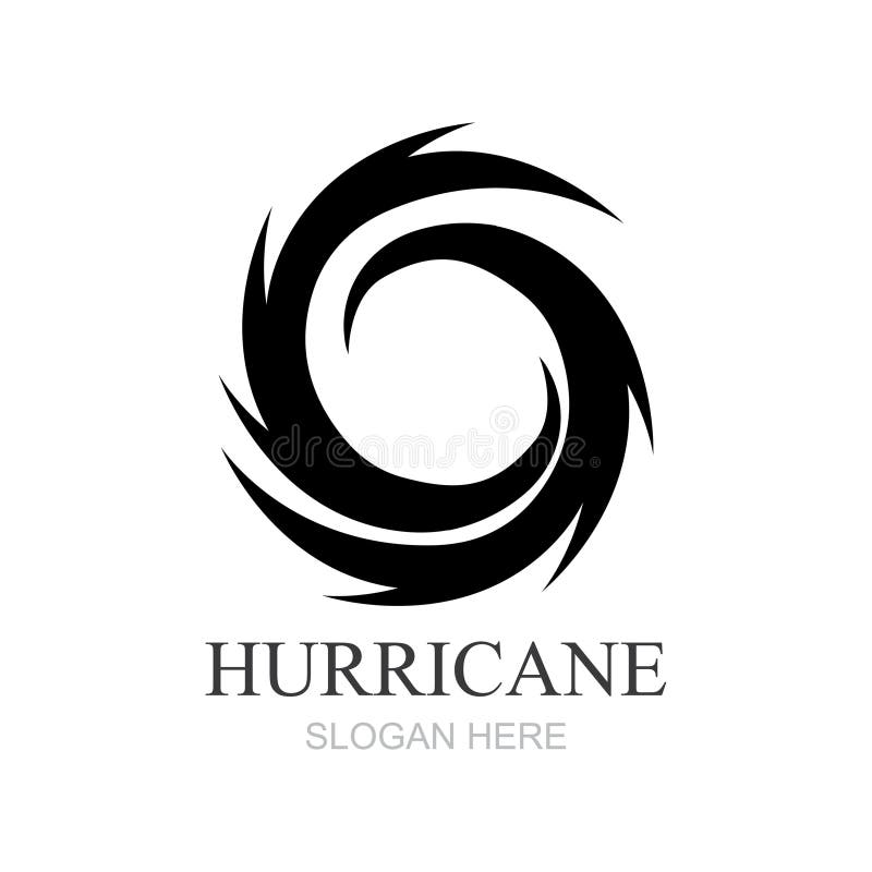 Hurricane Logo Symbol Icon Illustration Vector Company Stock Vector ...