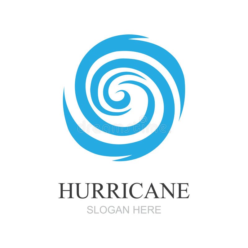 Hurricane Logo Symbol Icon Illustration Vector Company Stock Vector ...