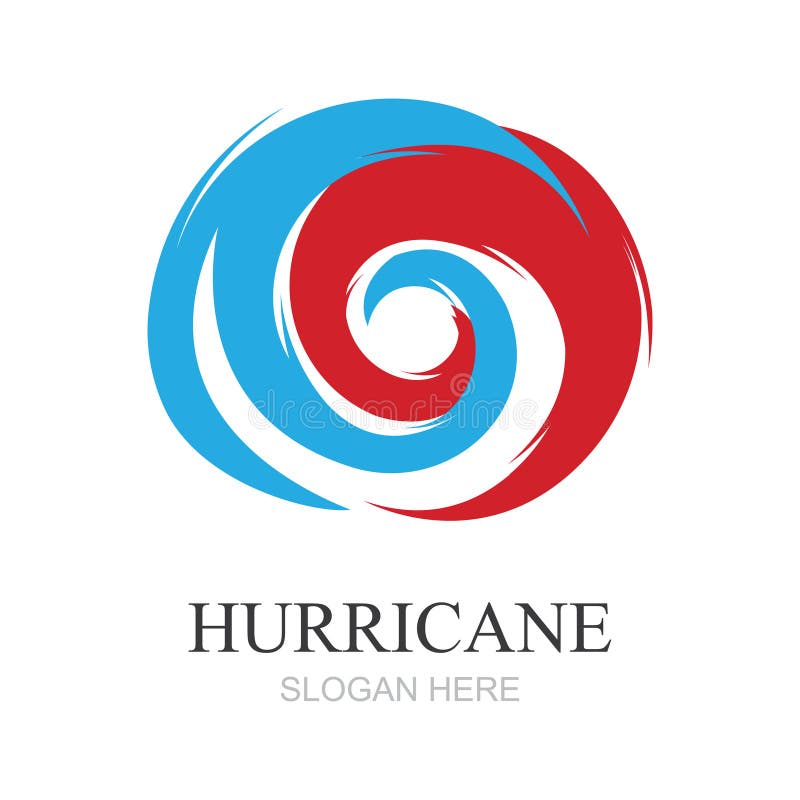 Hurricane Logo Symbol Icon Illustration Vector Company Stock Vector ...