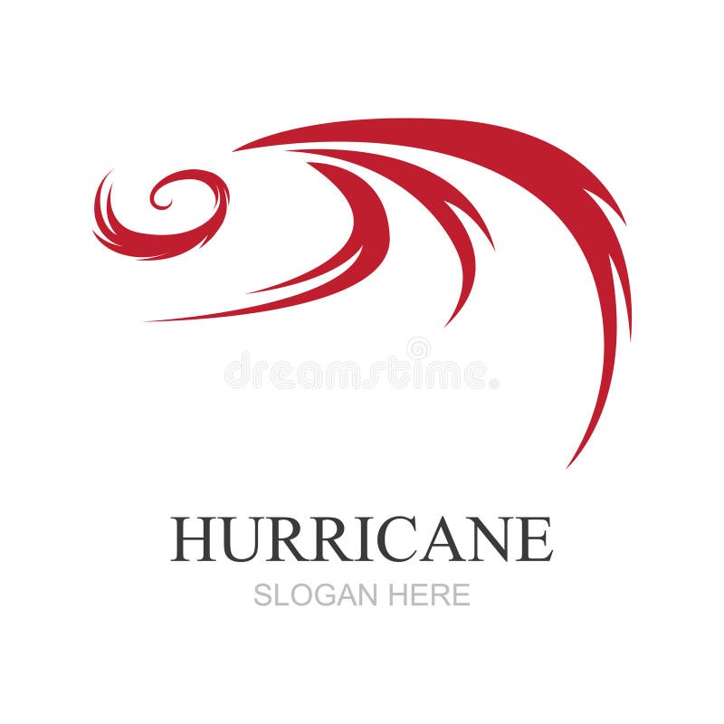 Hurricane Logo Symbol Icon Illustration Vector Company Stock Vector ...