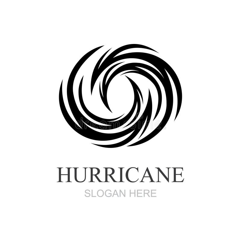 Hurricane Logo Symbol Icon Illustration Vector Company Stock Vector ...