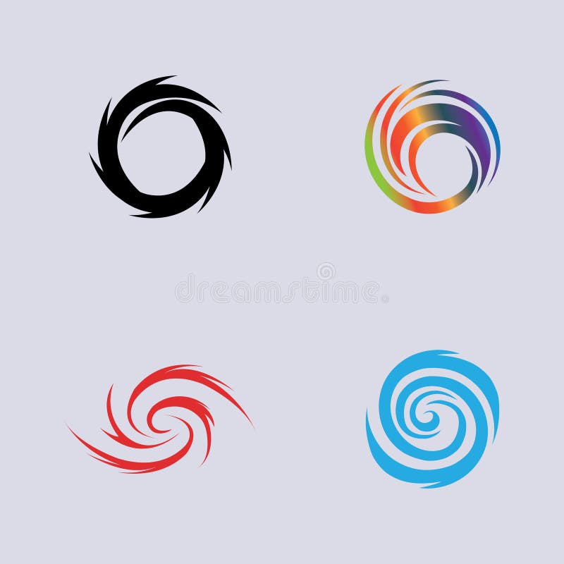 Hurricane Logo Symbol Icon Illustration Vector Company Stock Vector ...