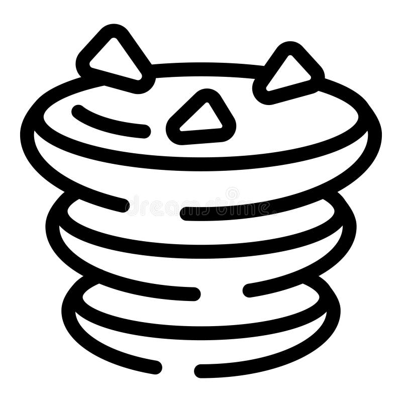 Hurricane Making Landfall with Heavy Rain and Strong Winds Icon Stock ...