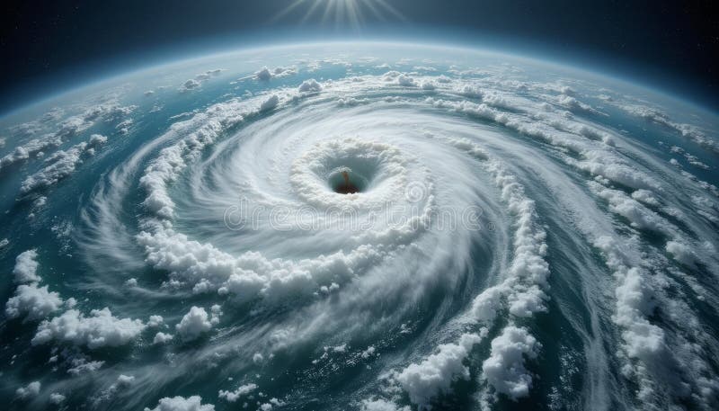 Hurricane Path Time-lapse, Ultra-High Resolution Stock Image - Image of ...