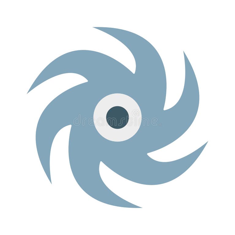 Hurricane, Storm, Element, Storm Fully Editable Vector Icon Stock ...