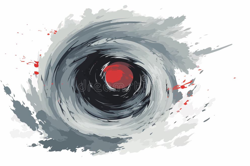 Hurricane Vector Flat Minimalistic Isolated Illustration Stock Vector ...