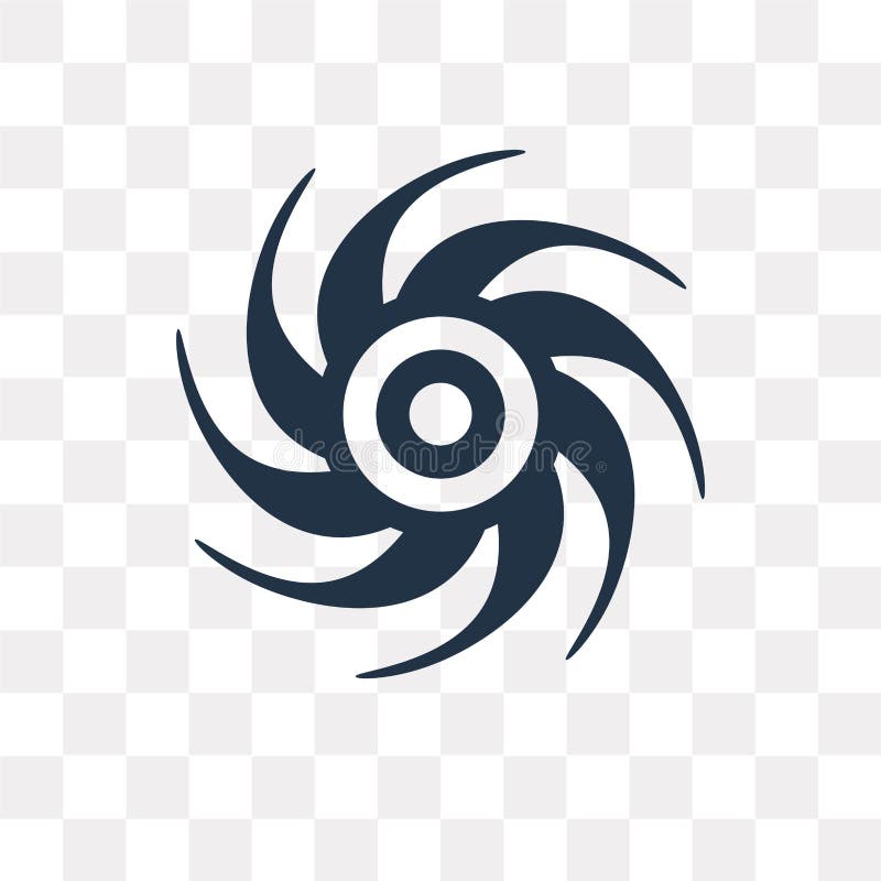 Cyclone Icon Vector Isolated on White Background, Cyclone Sign ...