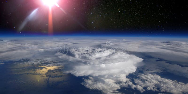 Hurricane View from the Space Elements of this Image Furnished by NASA ...