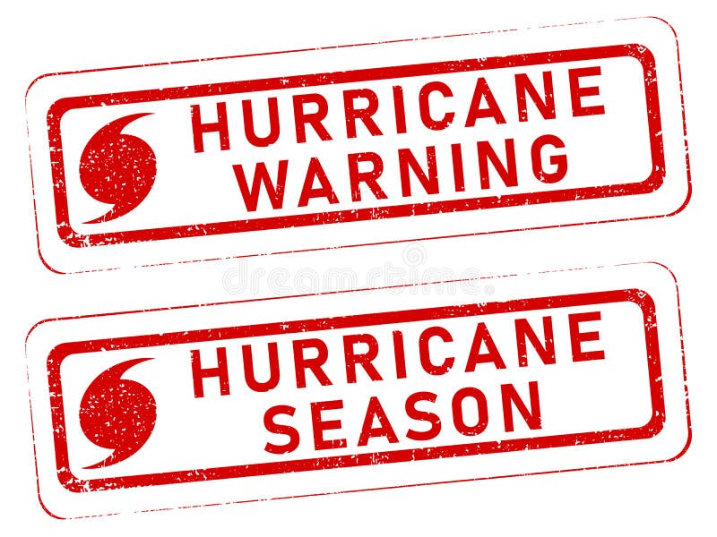 Hurricane Warning Flags Stock Illustrations – 13 Hurricane Warning ...