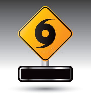 Tropical Storm Warning Road Sign Stock Illustrations – 173 Tropical ...