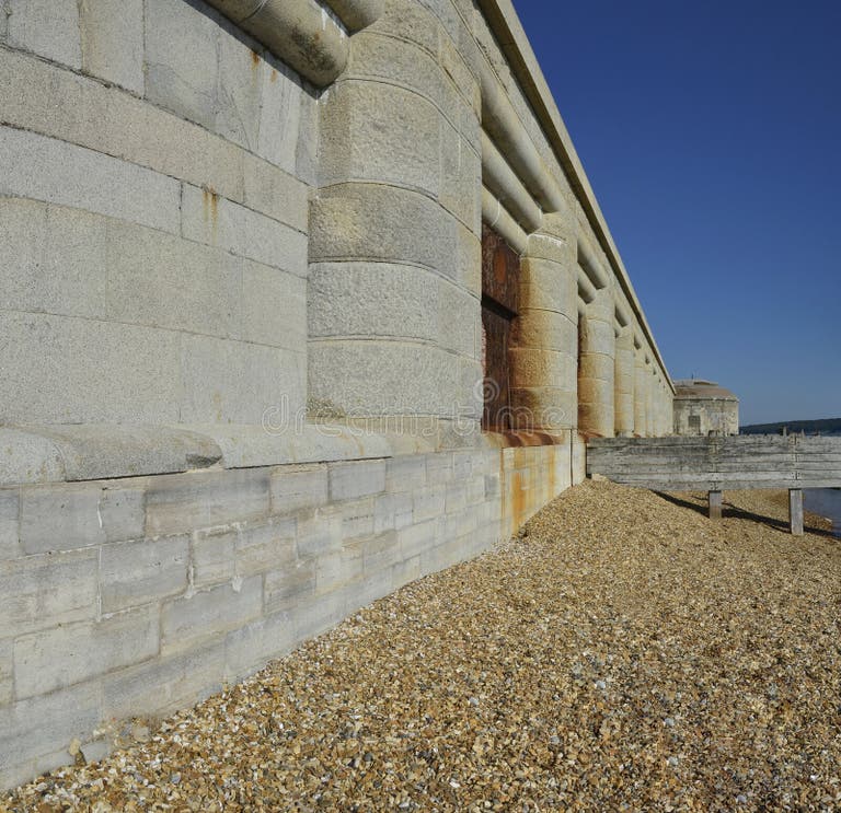 Hurst castle stock photo. Image of fort, army, hurst - 21519800