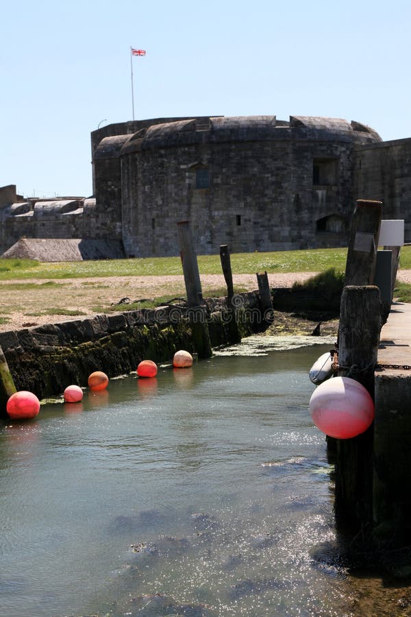 Hurst Castle, Keyhaven stock photo. Image of fort, fortification - 25061048