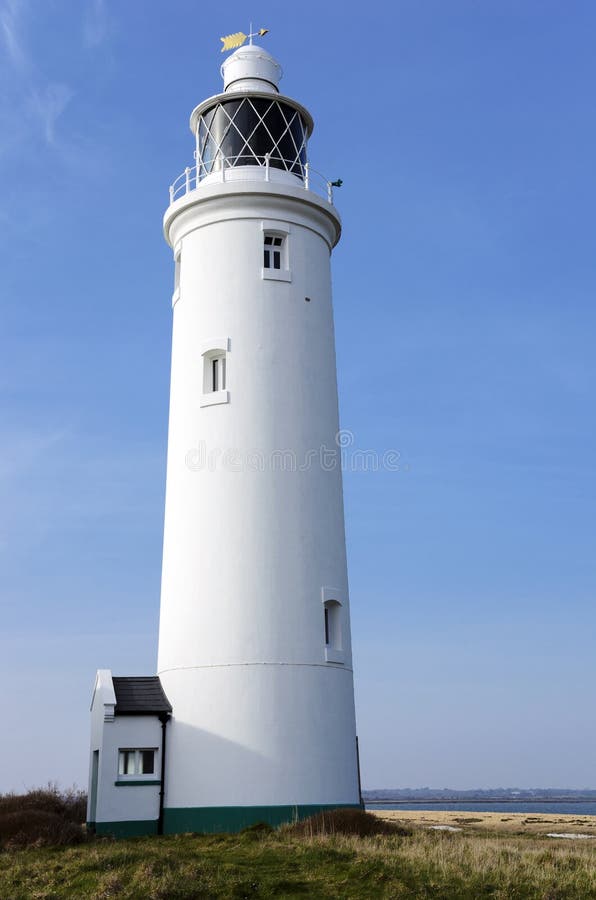 Hurst Point Lighthouse stock image. Image of tower, seaside - 29300811