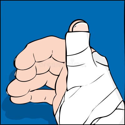 Hurt Thumb Stock Illustrations – 336 Hurt Thumb Stock Illustrations ...