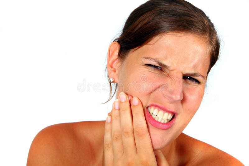 Hurting Teeth stock photo. Image of care, help, mirror - 6133126
