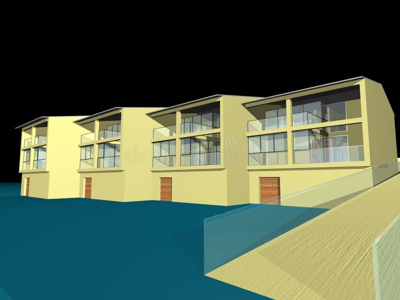 3d Hus Ritning Stock Illustrationer, Vektorer, & Clipart – (29,304 ...