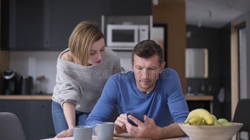 Slim Woman Sitting On Couch Standing Up Walking Away As Aggressive