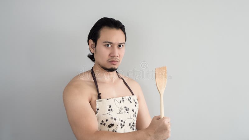 Husband ready to cook. stock image. Image of husband - 70815973