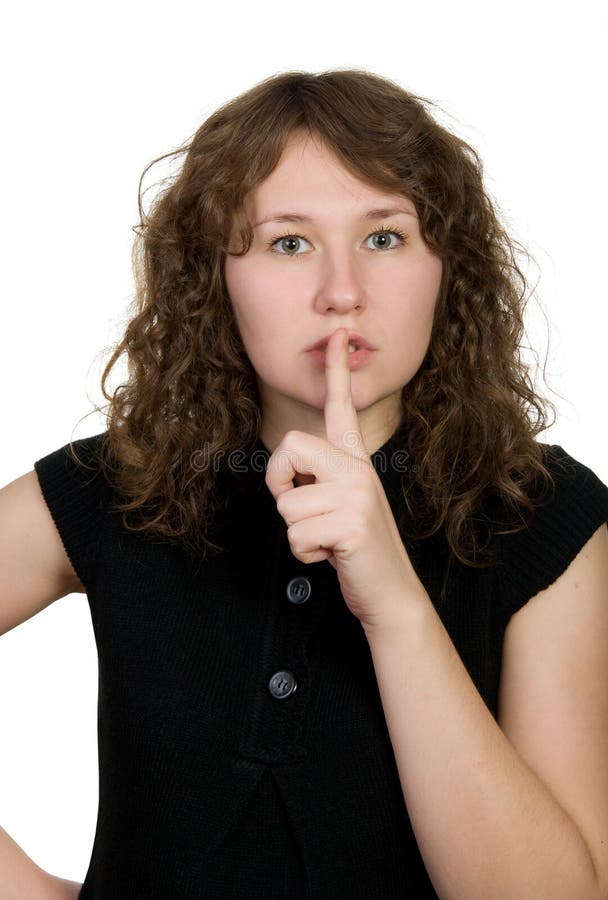 Hush stock image. Image of frizzy, hair, face, brown - 11803141