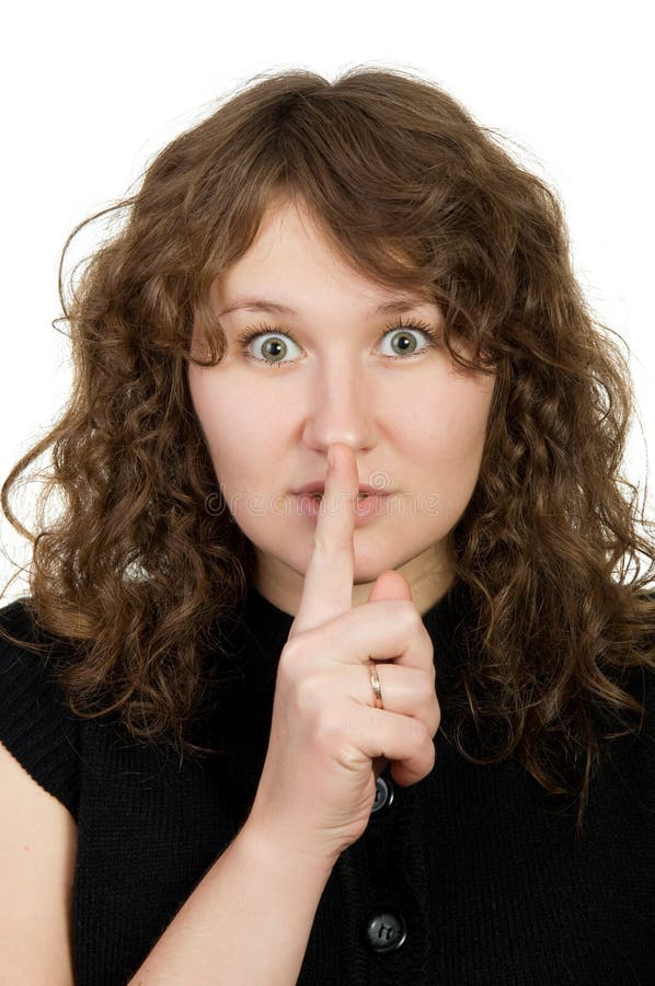 Hush stock image. Image of noise, expressions, finger - 8446963