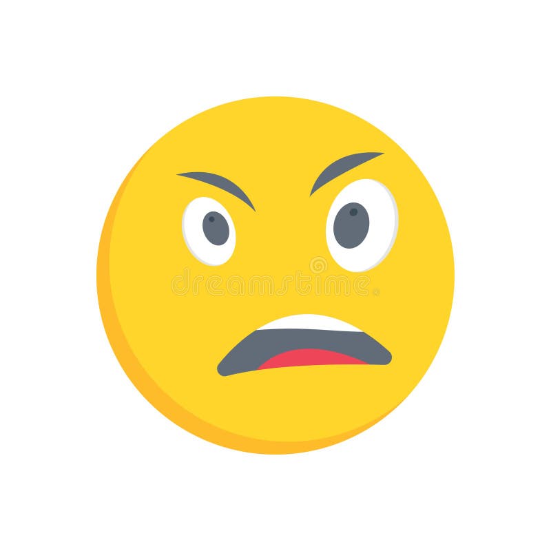 Hushed Vector Flat Colour Icon Stock Vector - Illustration of ...