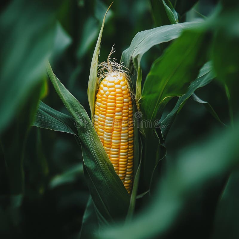Ear Corn Kernel Tip Back Stock Photos - Free & Royalty-Free Stock ...