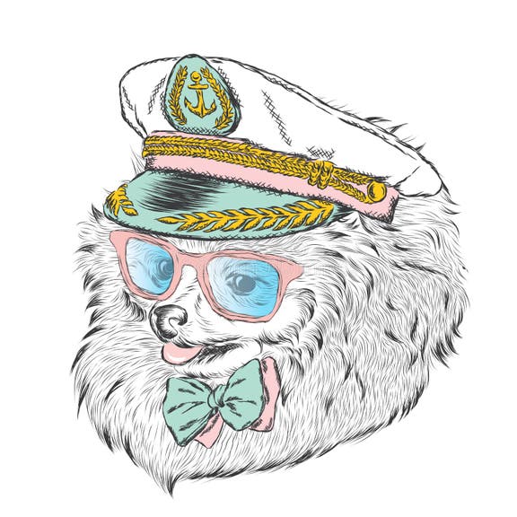 Husky in the Crown . Vector Illustration Stock Vector - Illustration of ...