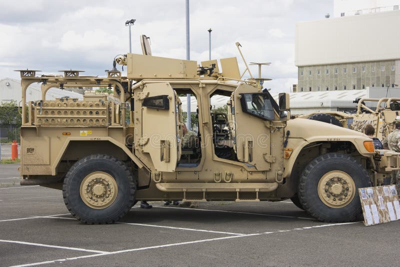 Husky Tactical Support Vehicle Editorial Image - Image: 21234910