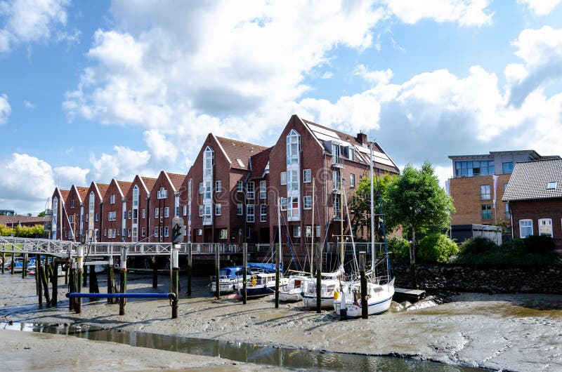 Husum, Germany - August 30, 2021: Hildegard Ship in the Old Harbor of ...