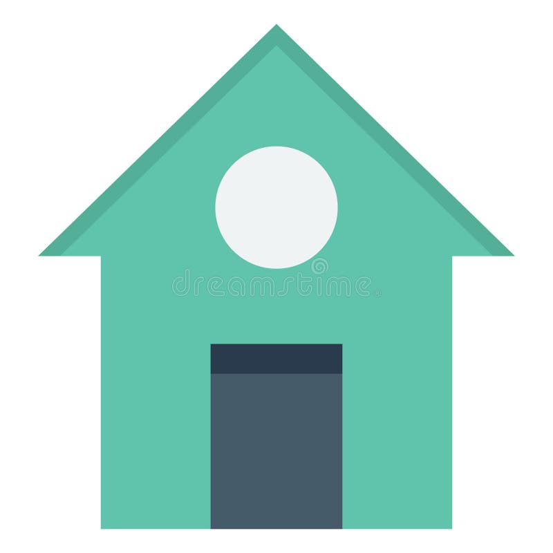 Hut Color Vector Icon Fully Editable Stock Vector - Illustration of ...