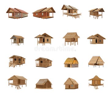 Hut design stock vector. Illustration of countryside - 95543920