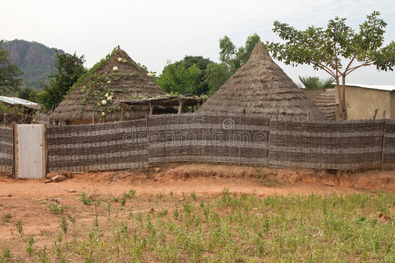 Senegal Dindefelo Hut stock photo. Image of african, journey - 31432798