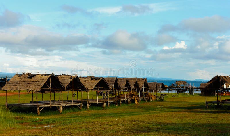 Hut stock photo. Image of countryside, huts, worn, landsape - 42691994