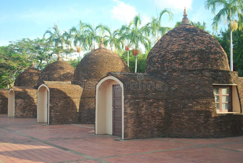 Hut stock image. Image of blue, ancient, stone, purpose - 40339707