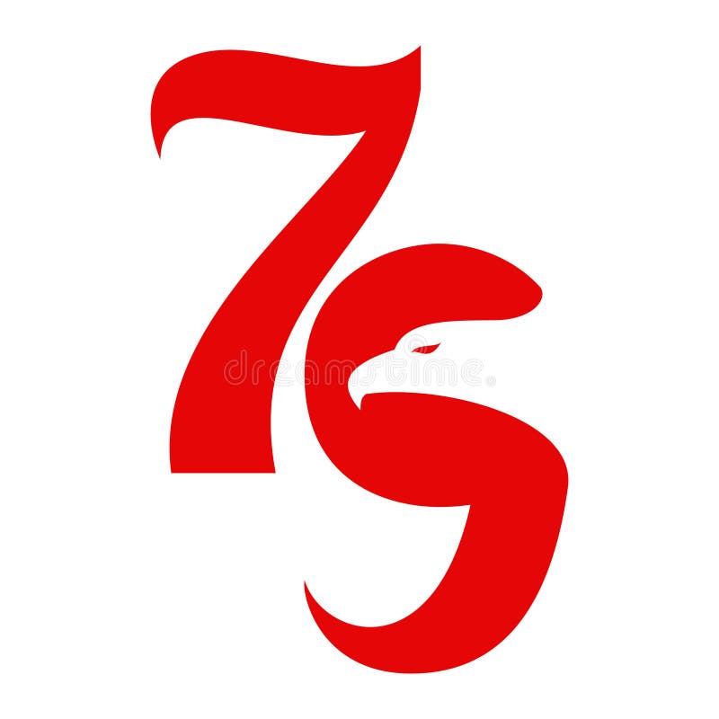 Hut RI 79th Logo stock vector. Illustration of merdeka - 333410924