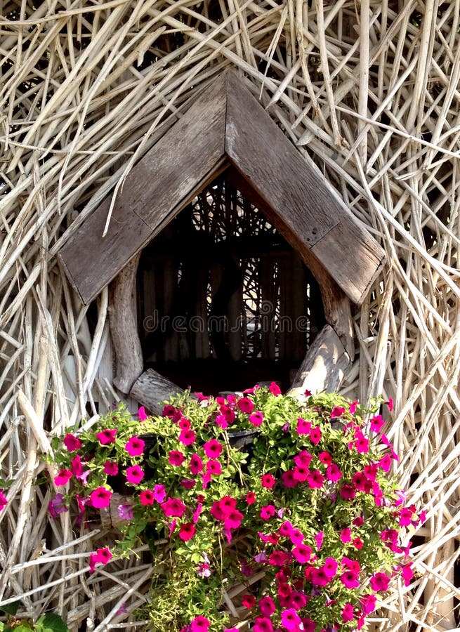 Hut window stock image. Image of frame, cabin, landscape - 54464493
