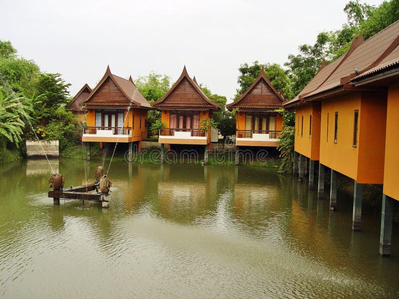 Huts stock photo. Image of living, buildings, holidays - 5955560