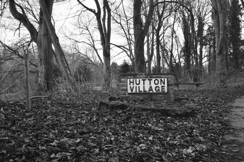 Hutton Village stock photo. Image of white, winter, leaves - 88924644