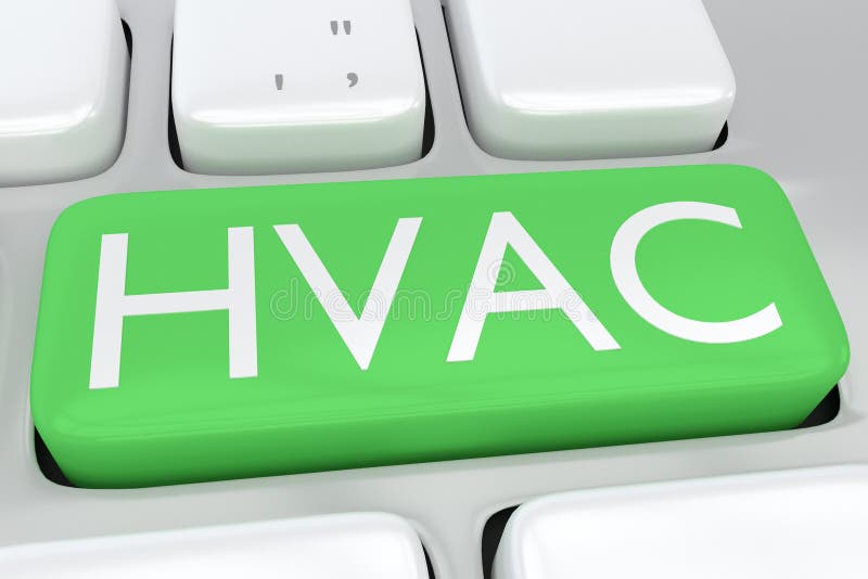 HVAC Icons. Heating, Ventilating and Air Conditioning Symbols Stock ...