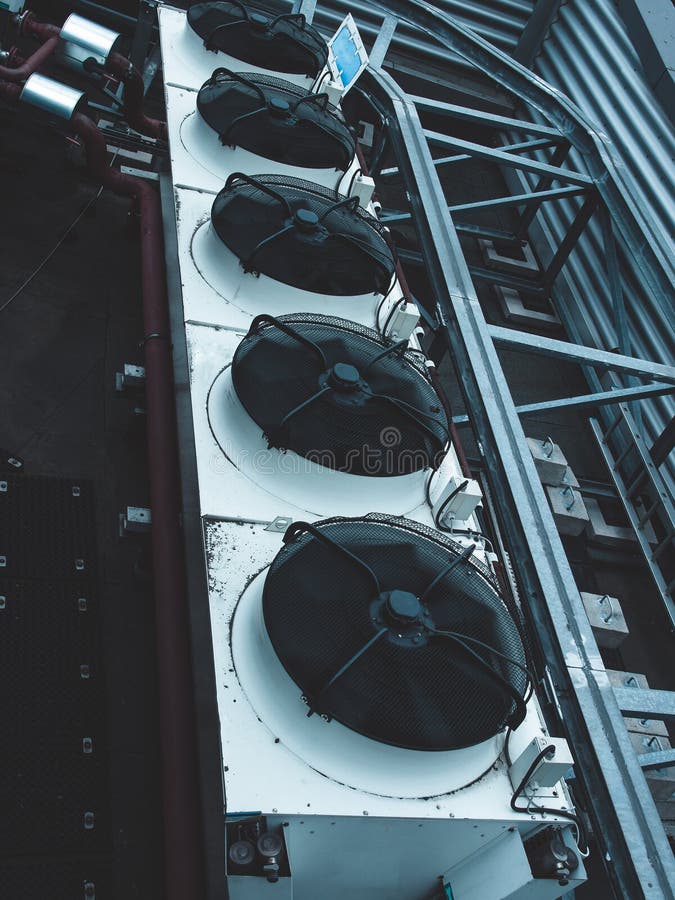 HVAC, cool tone stock image. Image of blue, hvac, ventilation - 103192231