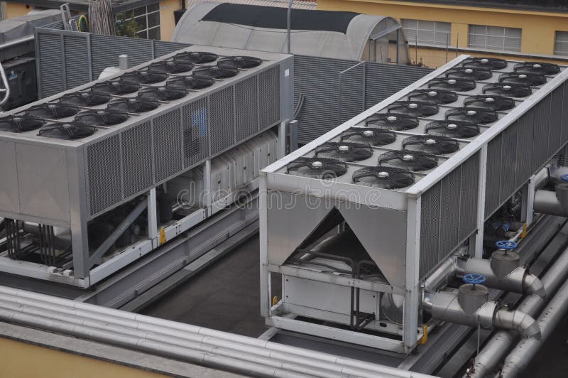 HVAC device stock image. Image of hvac, pipe, fans, heat - 66983167