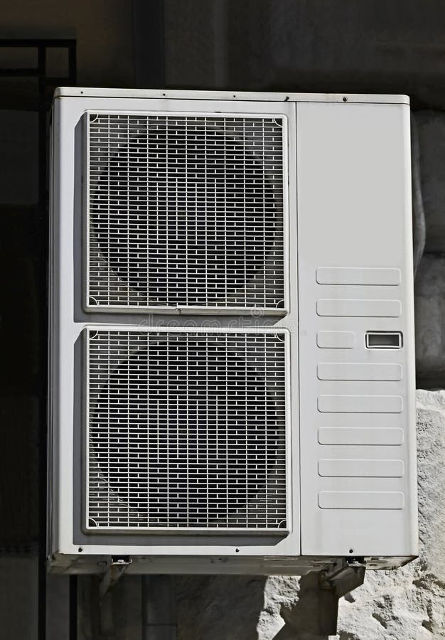 HVAC external unit stock image. Image of cooling, cold - 318110227