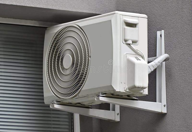 HVAC external unit stock image. Image of cooling, equipment - 318252469