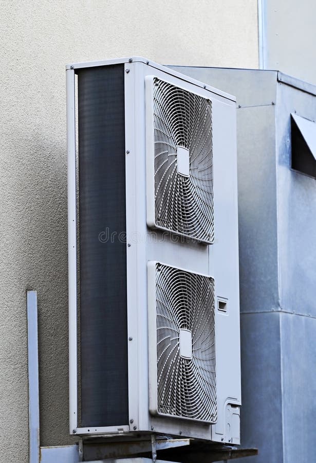 HVAC external unit stock image. Image of conditioner - 318415341